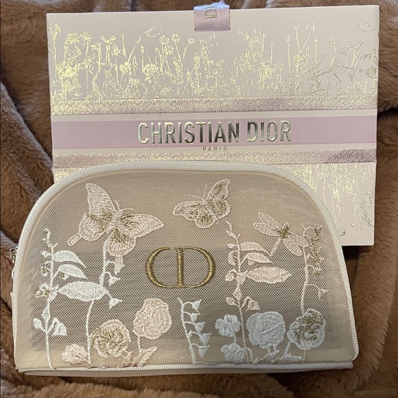 Dior | Bags | Dior Butterfly Makeup Bag | Poshmark